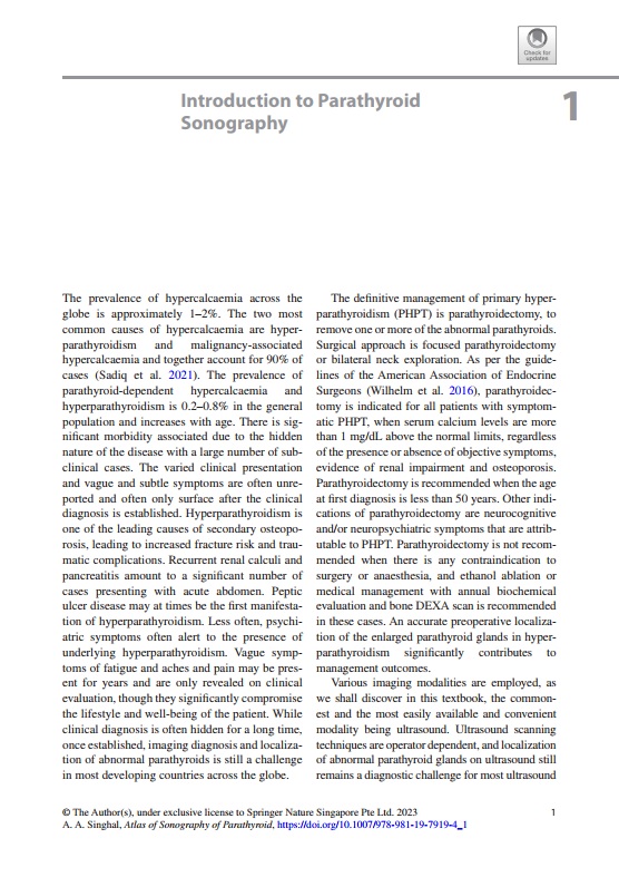 Atlas of Sonography of Parathyroid | PDF Download